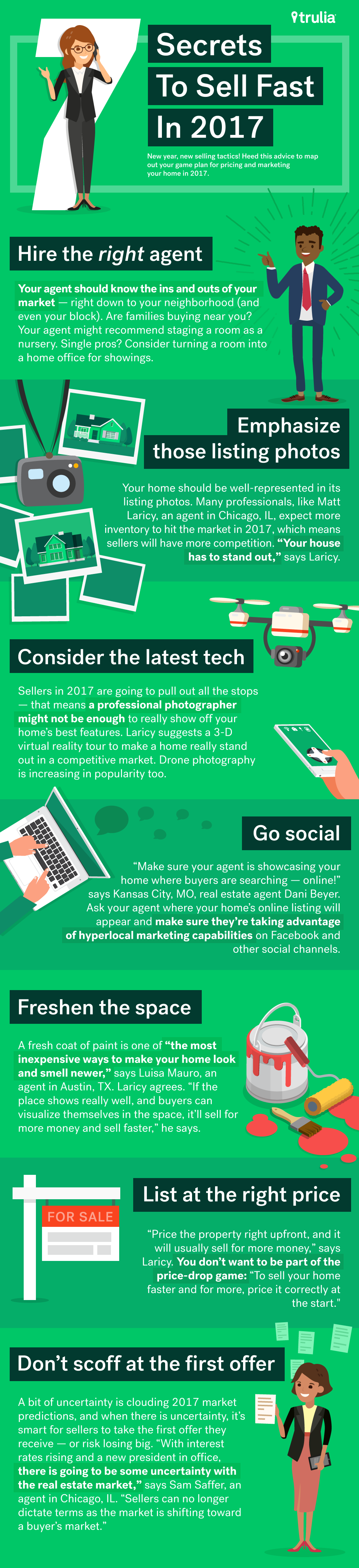 Infographic: 2017 Home Selling Tips — Real Estate 101 — Trulia Blog